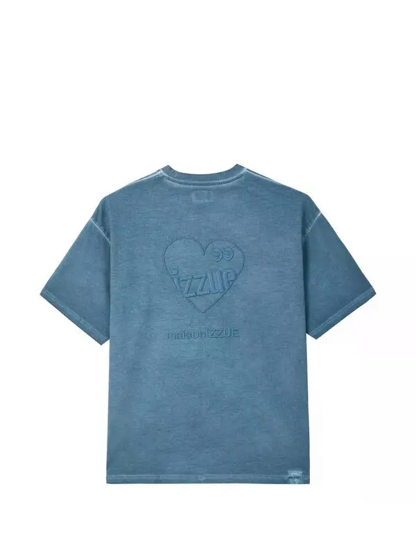 Izzue Logo-embroidered T-shirt