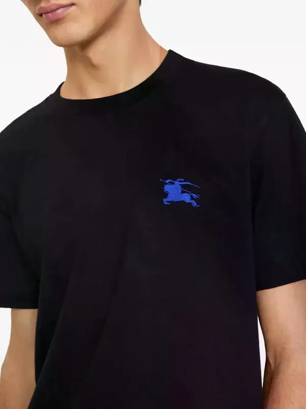 Burberry Equestrian Knight-embroidered T-shirt