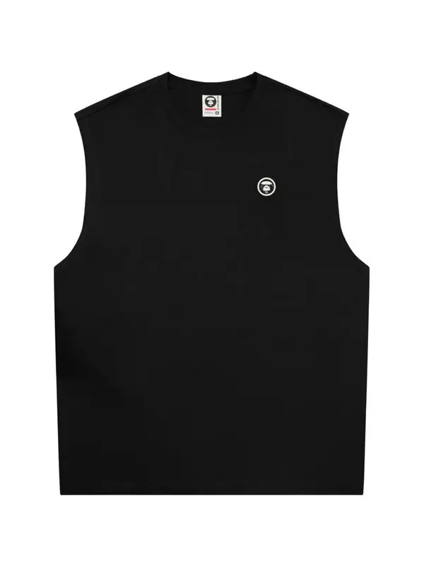 AAPE BY *A BATHING APE Logo-patch Tank Top