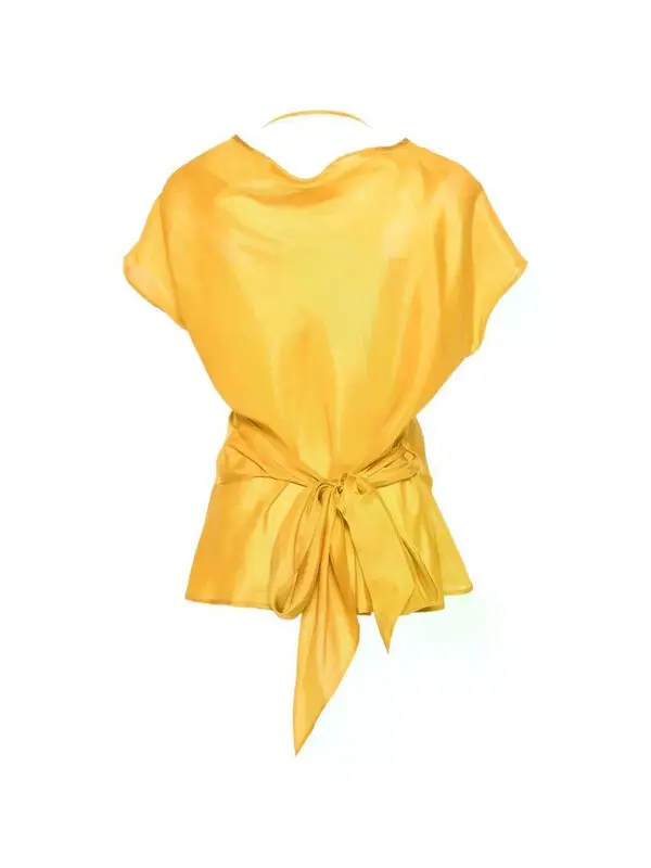 MERCI V-neck Blouse