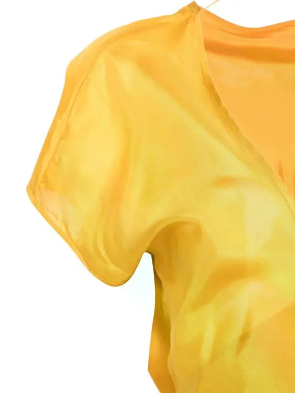 MERCI V-neck Blouse