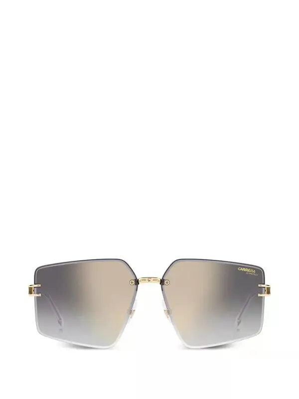 Carrera Eyewear Geometric-frame Sunglasses - Gold