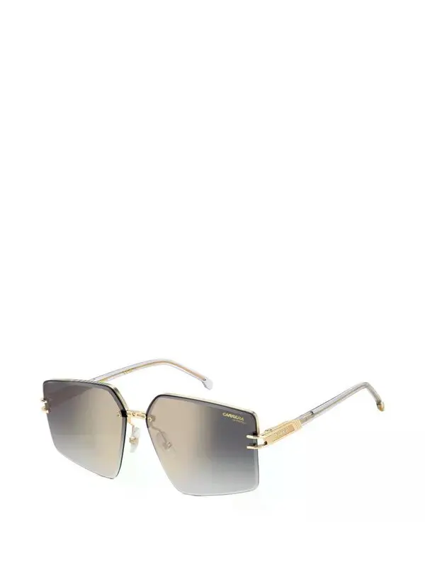 Carrera Eyewear Geometric-frame Sunglasses - Gold