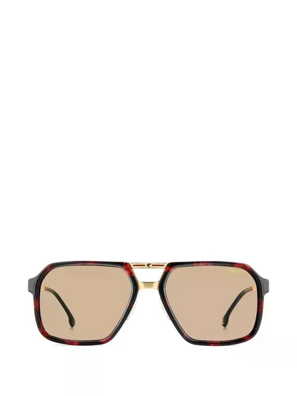 Carrera Eyewear Sunglasses With Geometric Frame - Red
