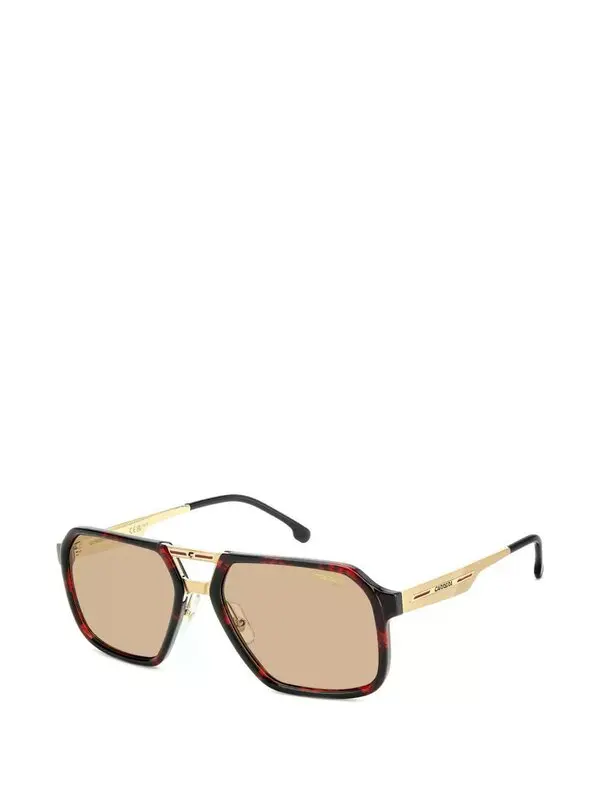 Carrera Eyewear Sunglasses With Geometric Frame - Red