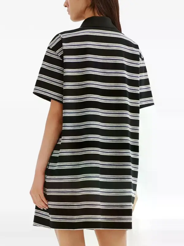 TOUT A COUP Striped-pattern Mini Dress