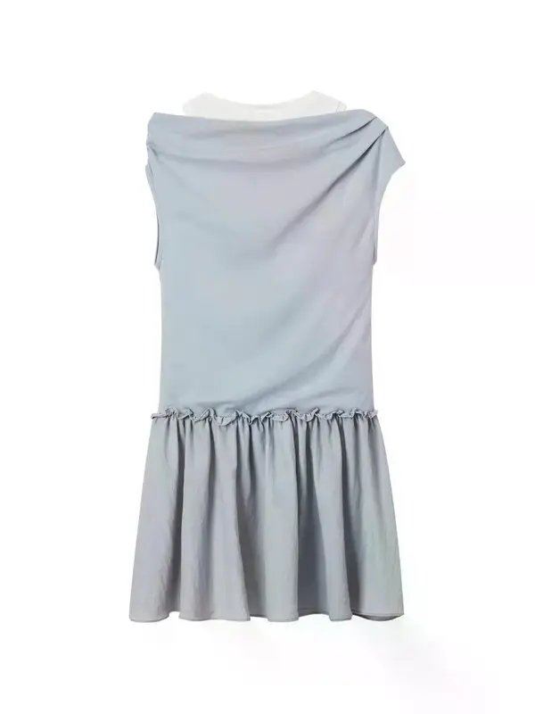 B+AB Layered Ruffled Mini Dress