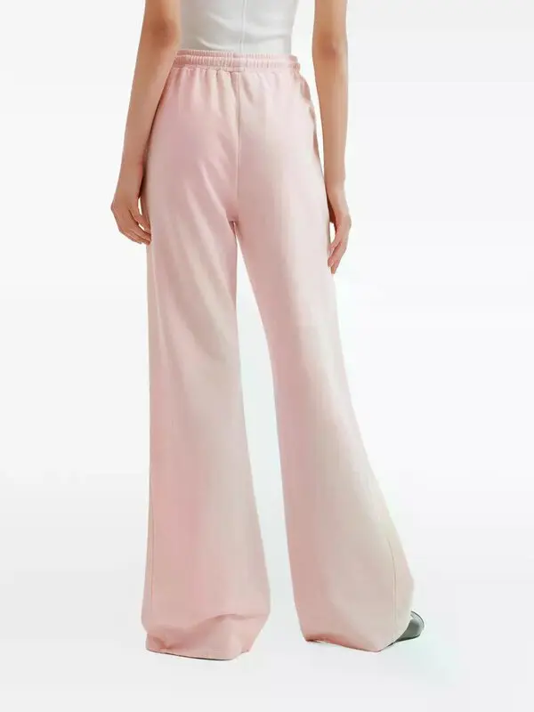 TOUT A COUP Drawstring-waist Track Pants - Pink