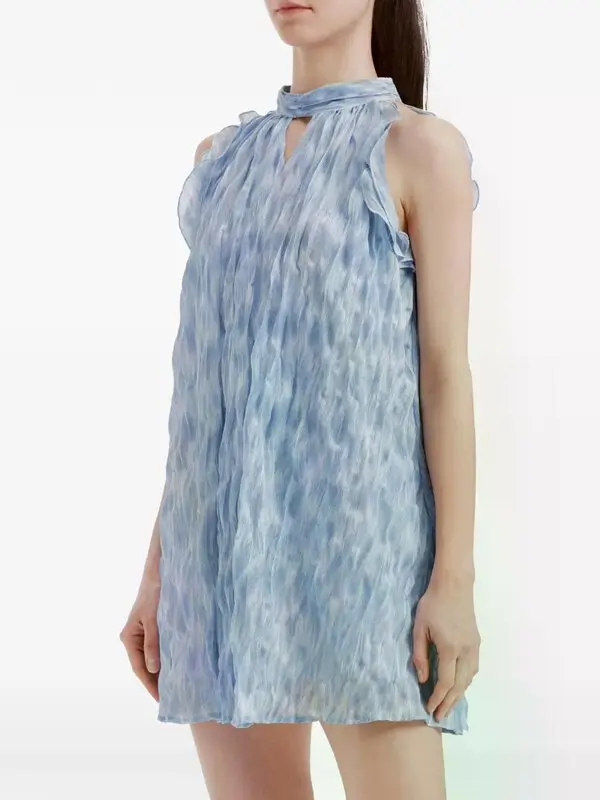 B+AB Crinkled Mini Dress
