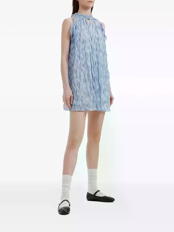 B+AB Crinkled Mini Dress