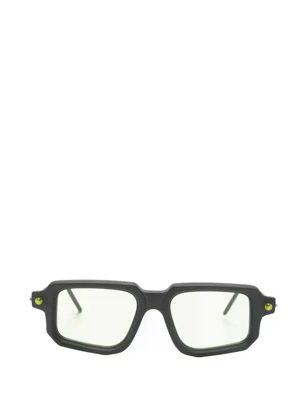 KUBORAUM Geometric Frame Sunglasses - Black