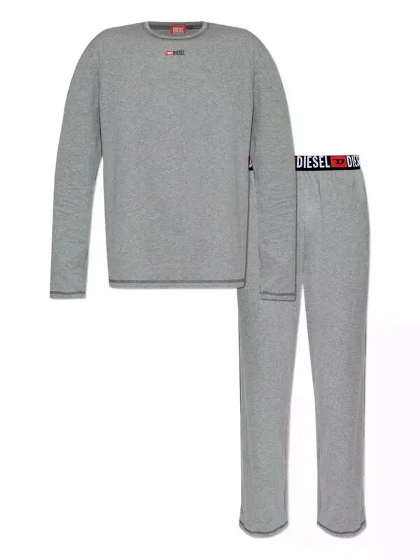 DIESEL® Long-sleeved Sleepwear - Grey