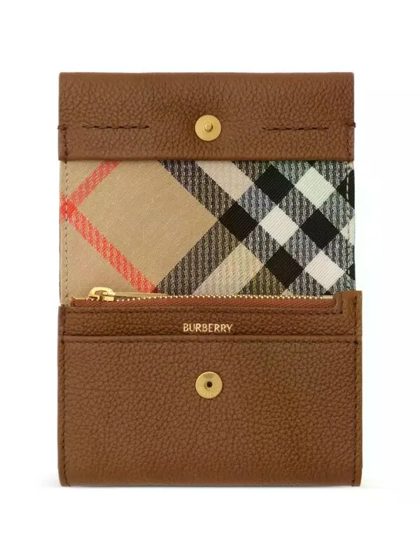 Burberry Logo-detail Wallet - Brown