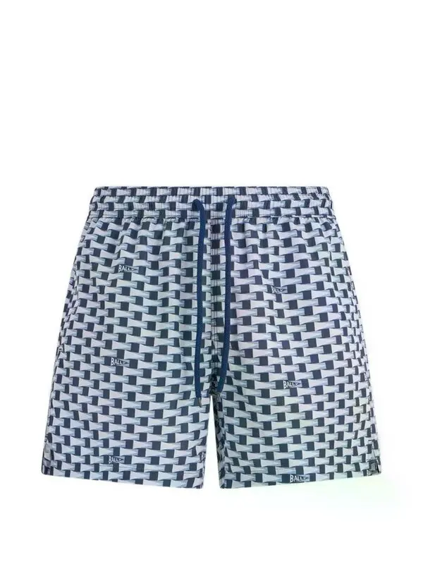 Bally Printed Swim Shorts - Blue