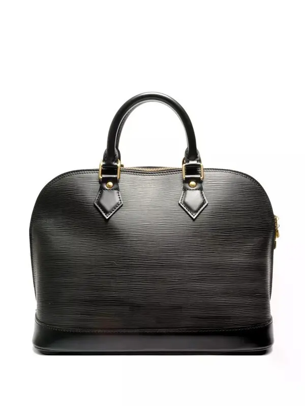 LOUIS VUITTON 2001 Epi Alma Pm Handbag - Black