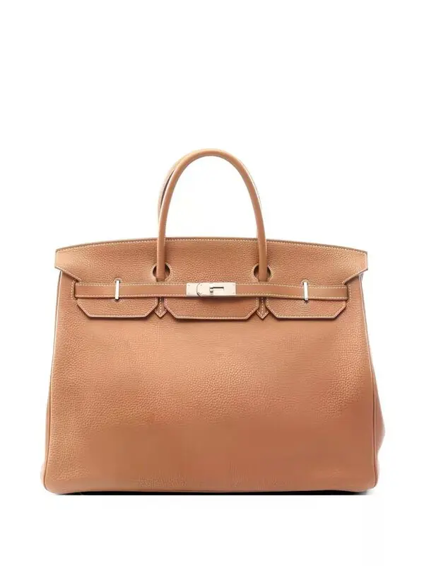 Hermès 2010 Birkin 40 Handbag - Neutrals