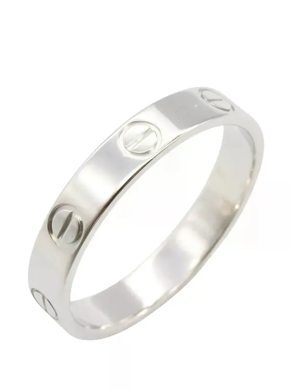 CARTIER 2010s Mini Love Ring - Silver