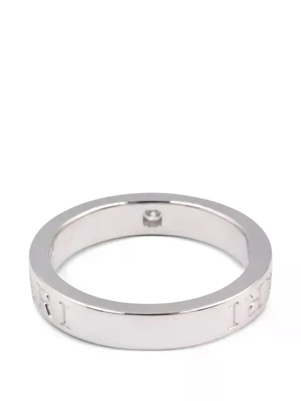 BVLGARI B.zero1 Diamond Ring In 18k White Gold - Silver