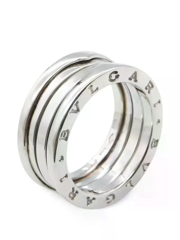 BVLGARI 2010s B.zero1 Three-band Ring - Silver
