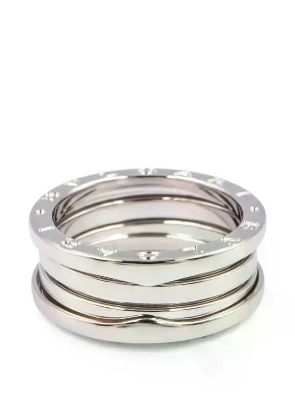 BVLGARI 2010s B.zero1 3-band Ring - Silver