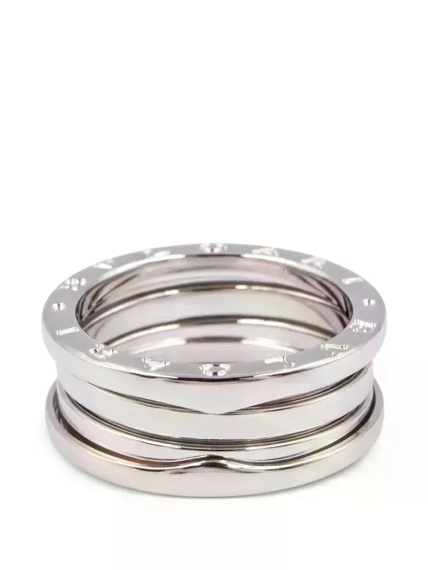 BVLGARI 2010s B.zero1 3-band Ring - Silver