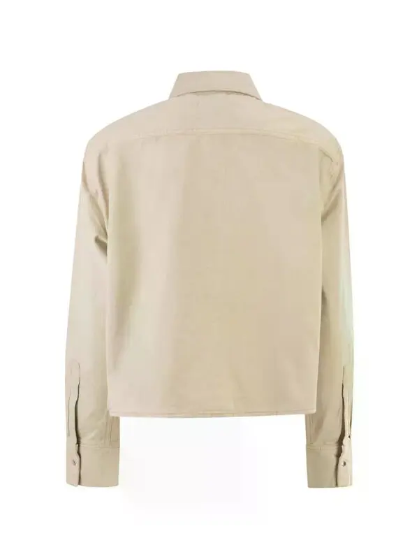 7 For All Mankind Chest-pockets Shirt - Neutrals