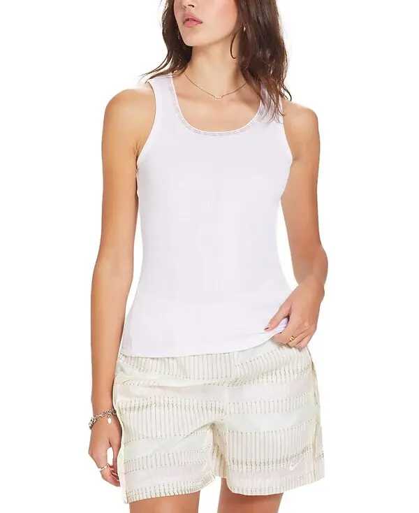 Goldie LeWinter Rainbow Connection Rib Tank Top