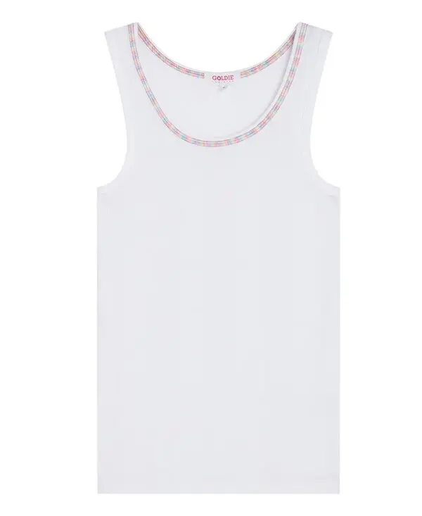 Goldie LeWinter Rainbow Connection Rib Tank Top