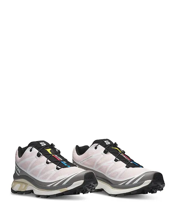 SALOMON Xt-6 Running Sneakers In Icy Pink - Cloudburst/icy Pink