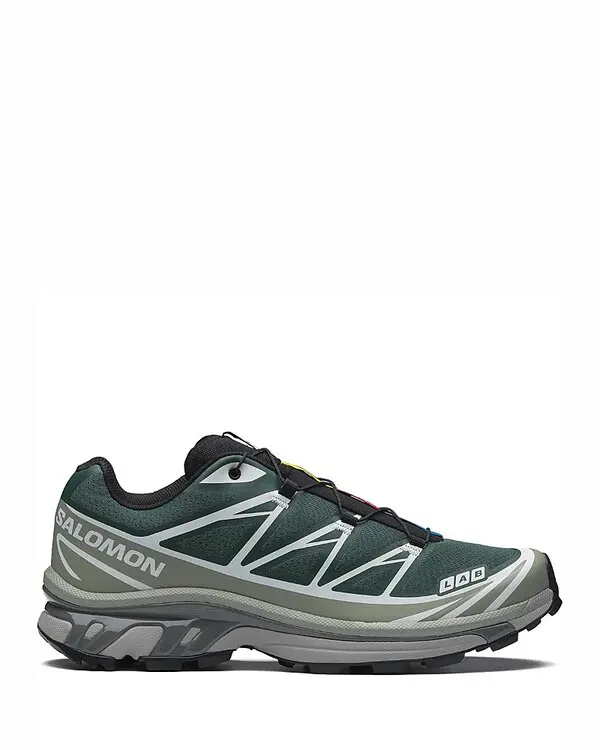 SALOMON Xt-6 Sportstyle Low Top Sneakers - Bistro Green/green Milieu