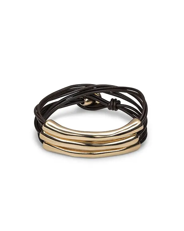 UNODE50 Trine Link Bracelet - Gold