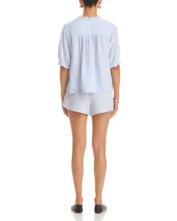 Xirena Jenna Shirt - Blue Ice