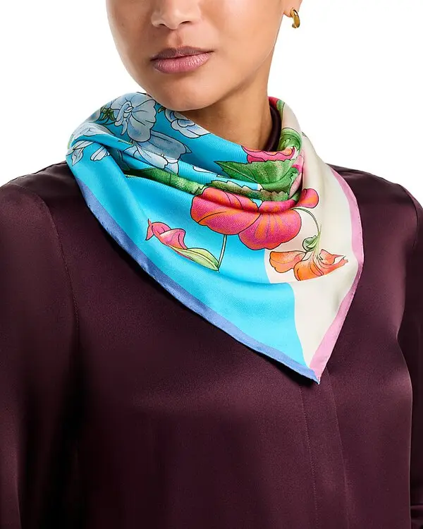 Echo The Seasons Summer Silk Bandana - Multi
