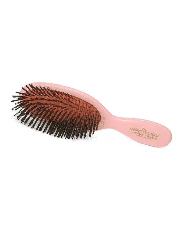 MASON PEARSON Child's Sensitive Bristle Hair Brush - Pink