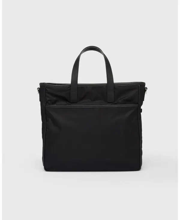 Prada Re-nylon And Saffiano Leather Tote Bag
