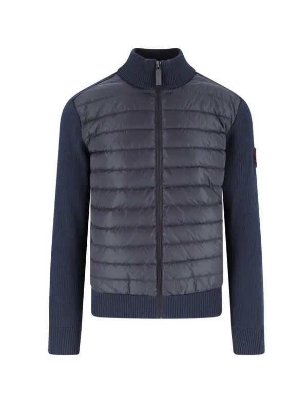 Canada Goose Padded "hybridge" Cardigan - Blue