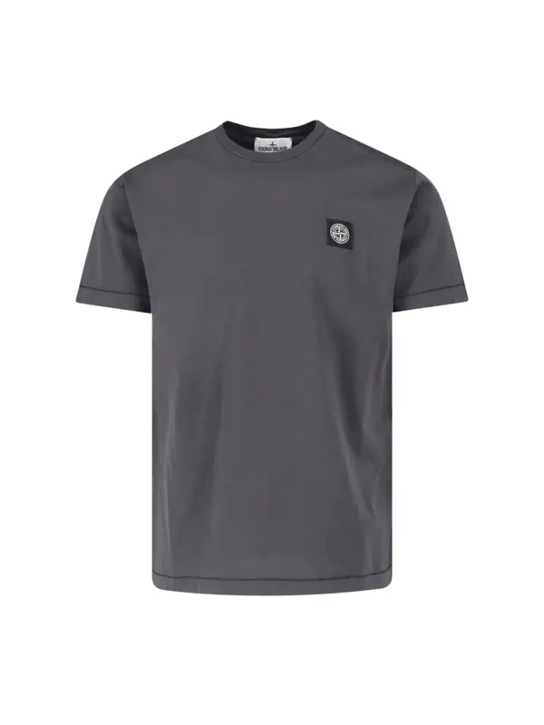 Stone Island T-shirt Logo "compass
