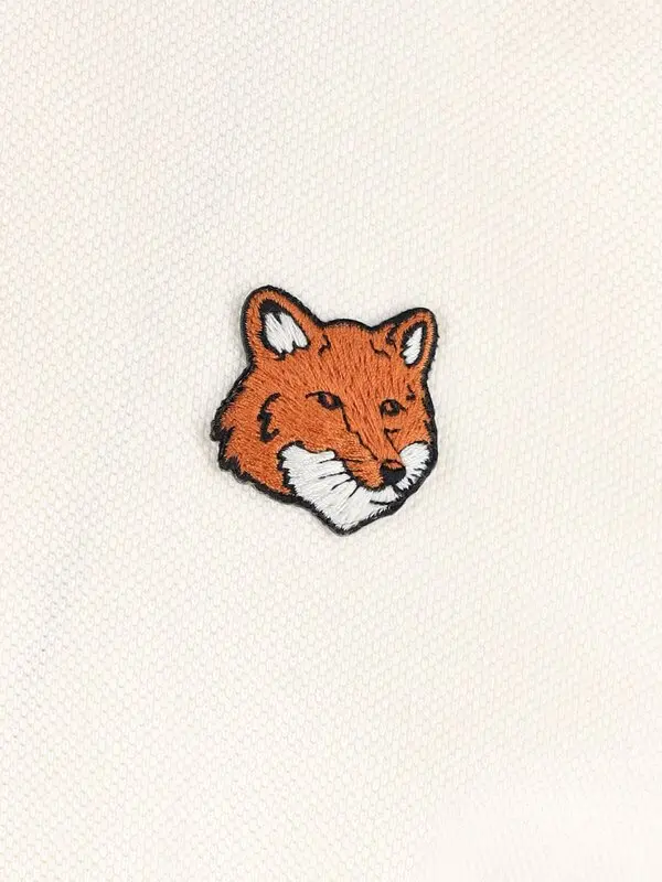 Maison Kitsuné Polo "fox Head - Beige