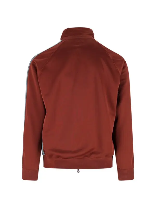 Needles Zip Hoodie "poly Smooth - Red