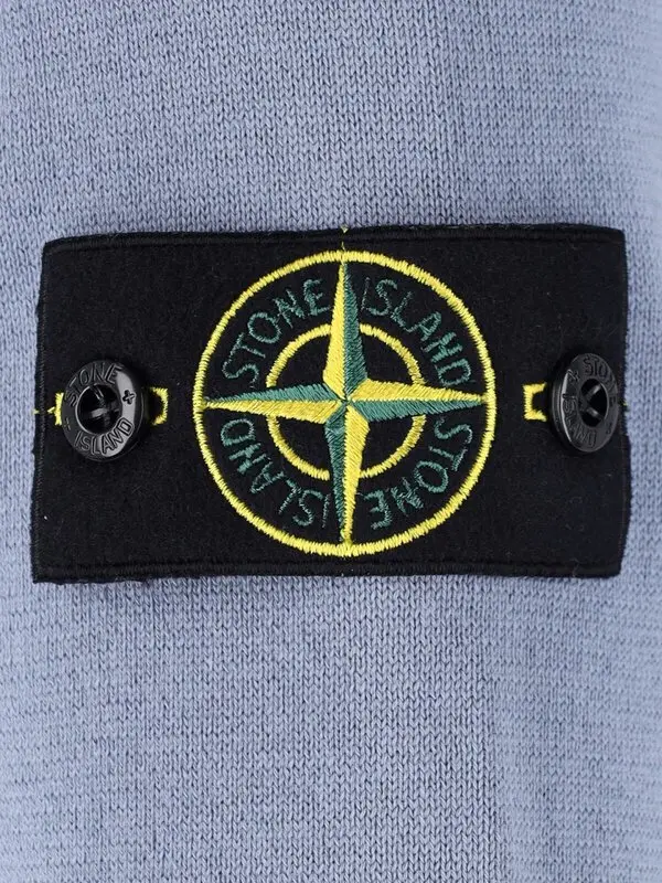 Stone Island Crewneck Sweater With Compass Logo