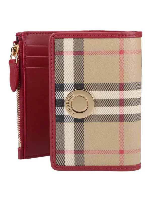 Burberry Wallet "check - Beige