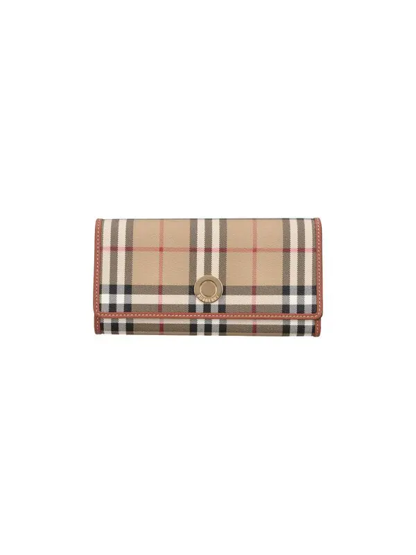 Burberry Wallet "check - Beige
