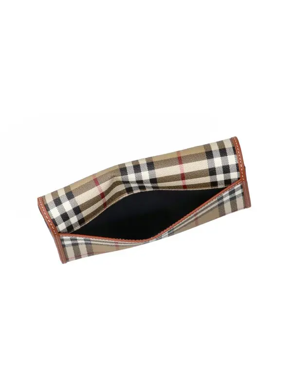 Burberry Wallet "check - Beige