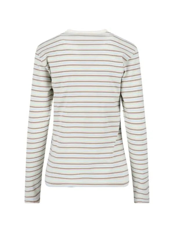 Auralee Gradient Stripe T-shirt