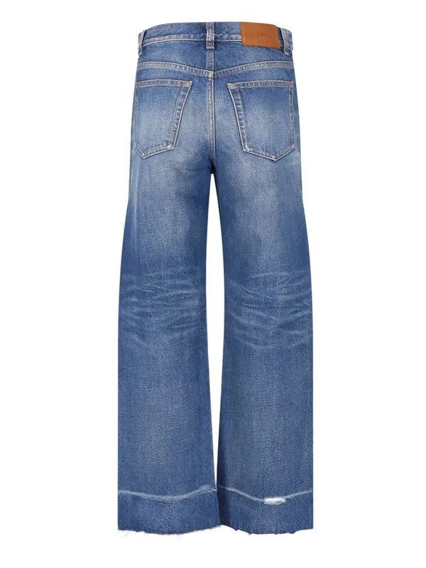 Chloé High Waist Wide Leg Jeans