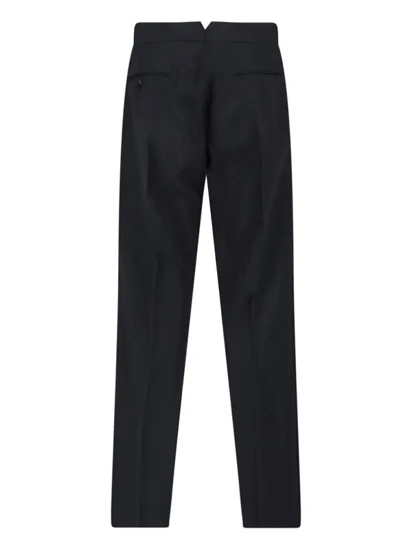MAISON MARGIELA Tailored Virgin Wool Pants - Black