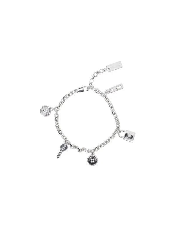 Marc Jacobs Button Charm Bracelet - Silver