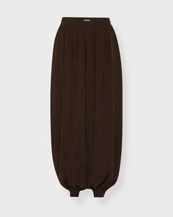 ROTATE BY BIRGER CHRISTENSEN Balloon Pleated Pants - Mole