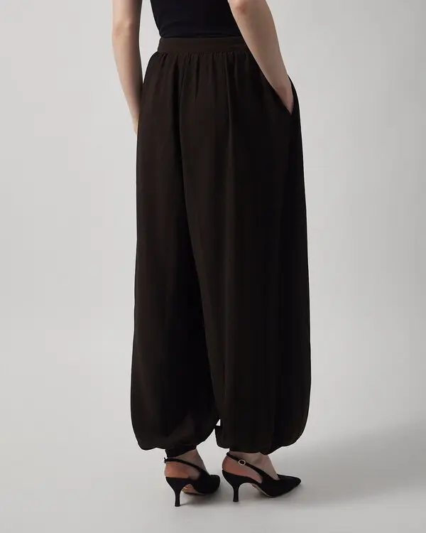 ROTATE BY BIRGER CHRISTENSEN Balloon Pleated Pants - Mole