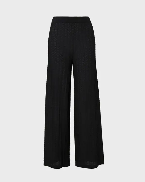 MALINA Martina Wide-leg Knitted Trousers